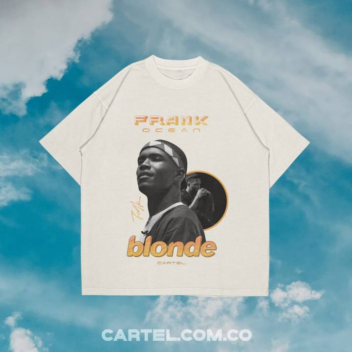 CAMISETA SEMI OVERSIZE FRANK OCEAN TEE – Cartel