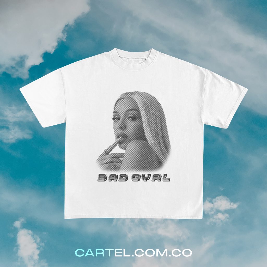 CAMISETA SEMI OVERSIZE BAD GYAL – Cartel