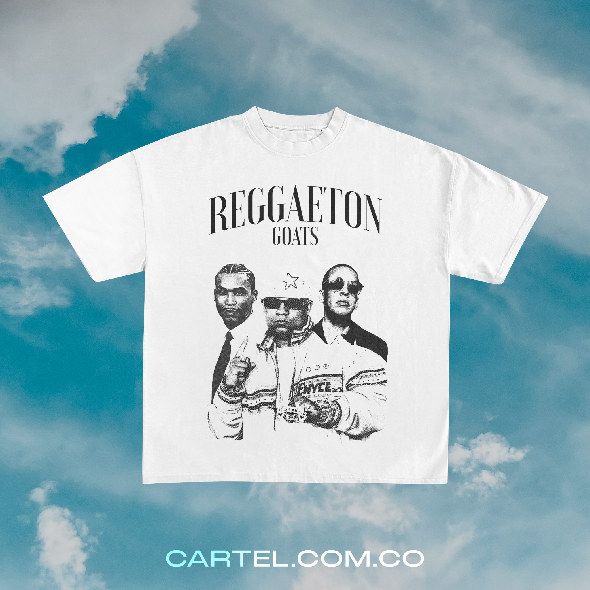 CAMISETA SEMI OVERSIZE REGGAETON GOATS – Cartel