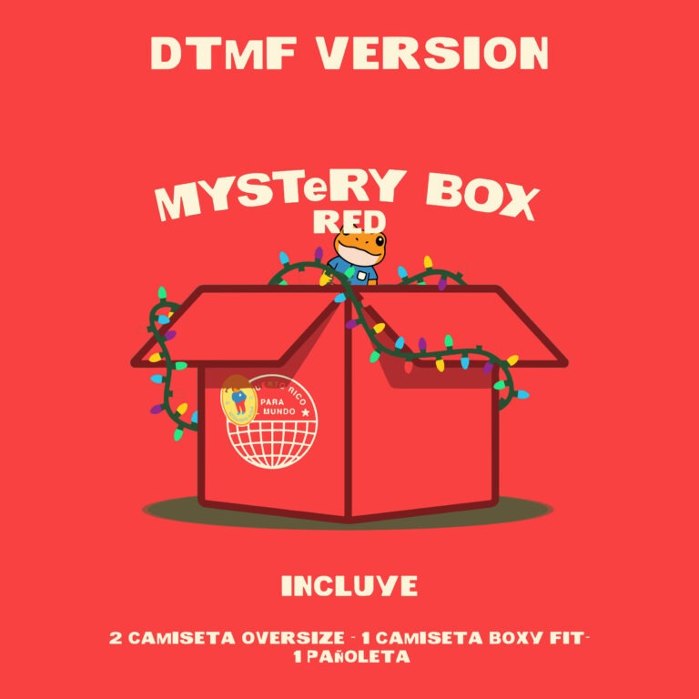 MYSTERY BOX BAD BUNNY – DTMF RED – Cartel